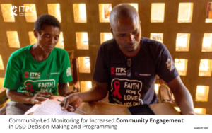 Community-Led Monitoring For Increased Community Engagement in DSD ...